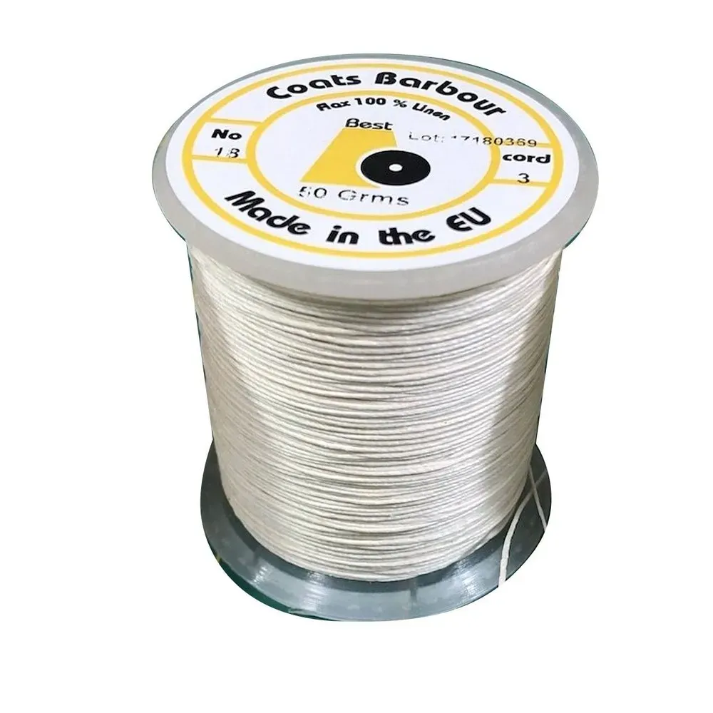 Plain White Barbour Linen Thread 40 No.